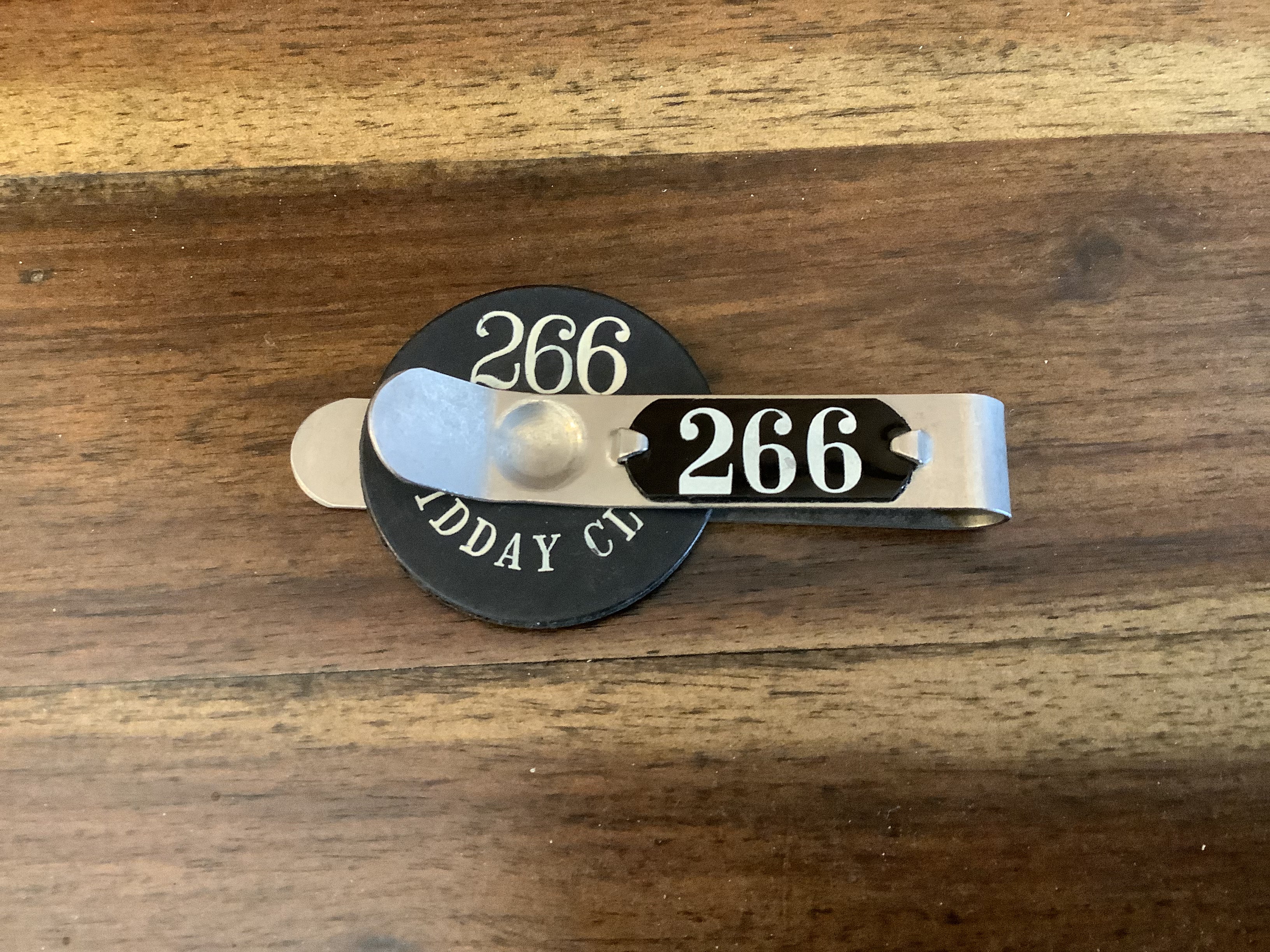 Vintage 1940s Numbered Coat Check Tag from the Midday Club| repurpose ...