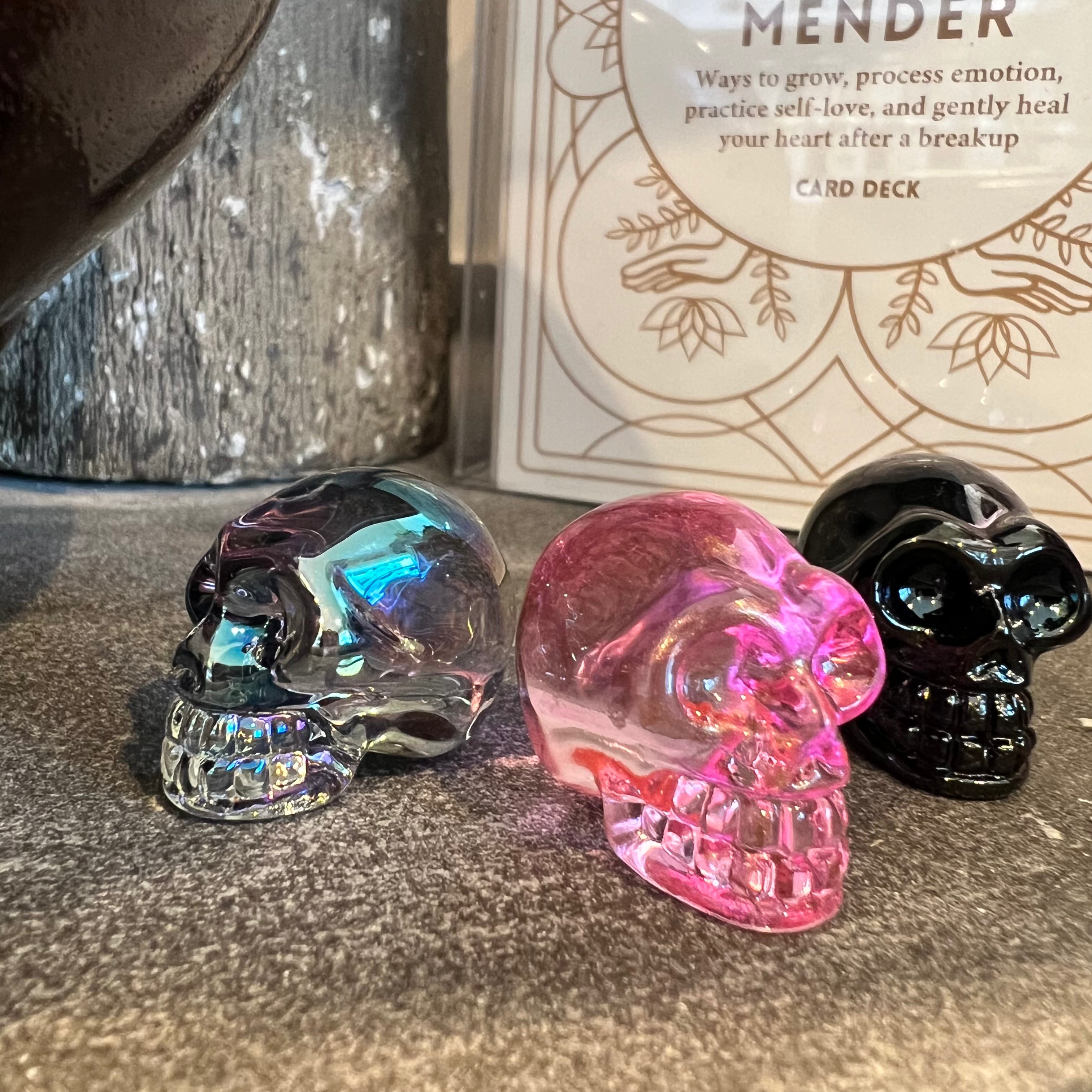 Glass Skulls – wit & whim